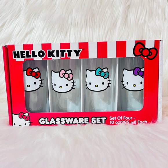 Hello Kitty | Accessories | Hello Kitty Glass Set | Poshmark